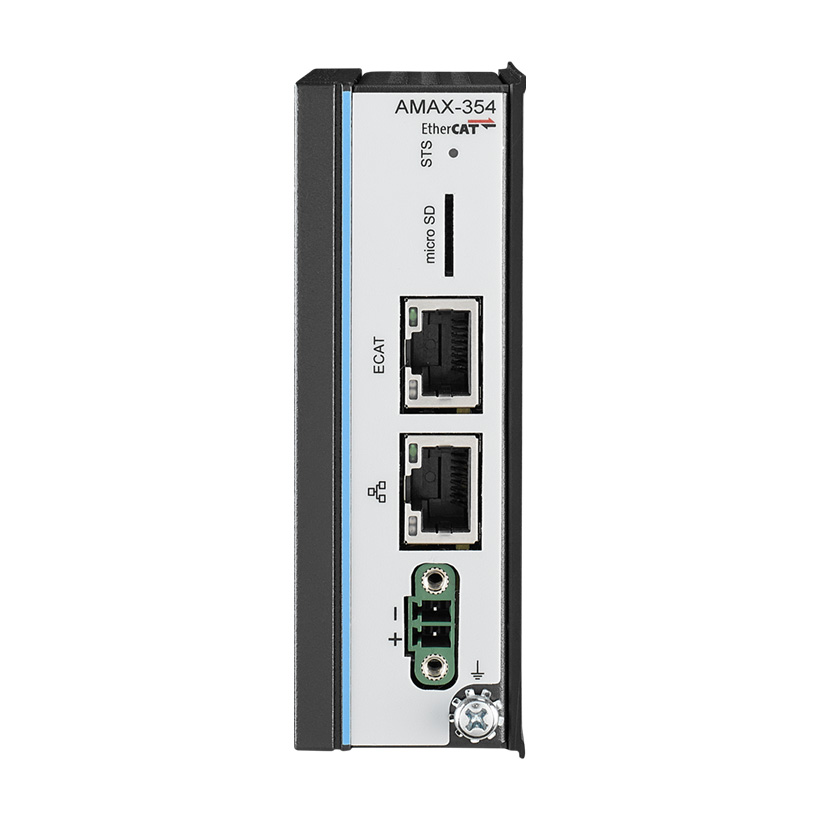 AMAX-354 - Ultra Compact ARM-based EtherCAT Controller with Dual-Core Processor, 1 x LAN, 1 x ...